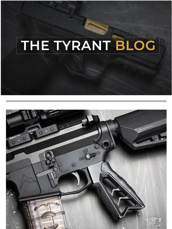 TyrantCNC: The Best AR-15 Upgrades: Pistol Grips | Milled