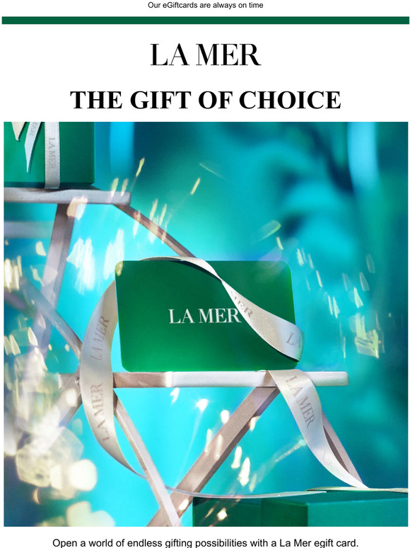 La Mer: It's Never Too Late To Gift La Mer | Milled