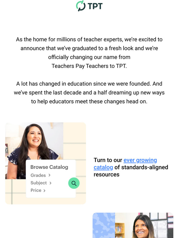 Teachers Pay Teachers: Say hello to the new TPT 👋 | Milled