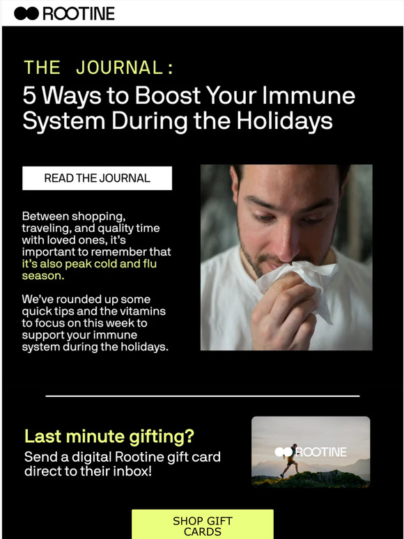 Rootine: 5 Ways to Boost Your Immune System 💪 | Milled