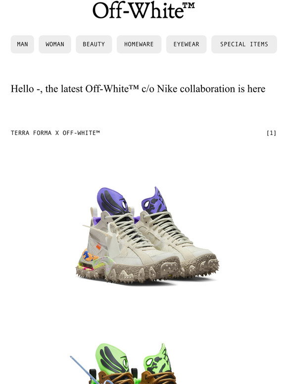 Off-white Italy: Terra Forma x Off-White™️ | Milled