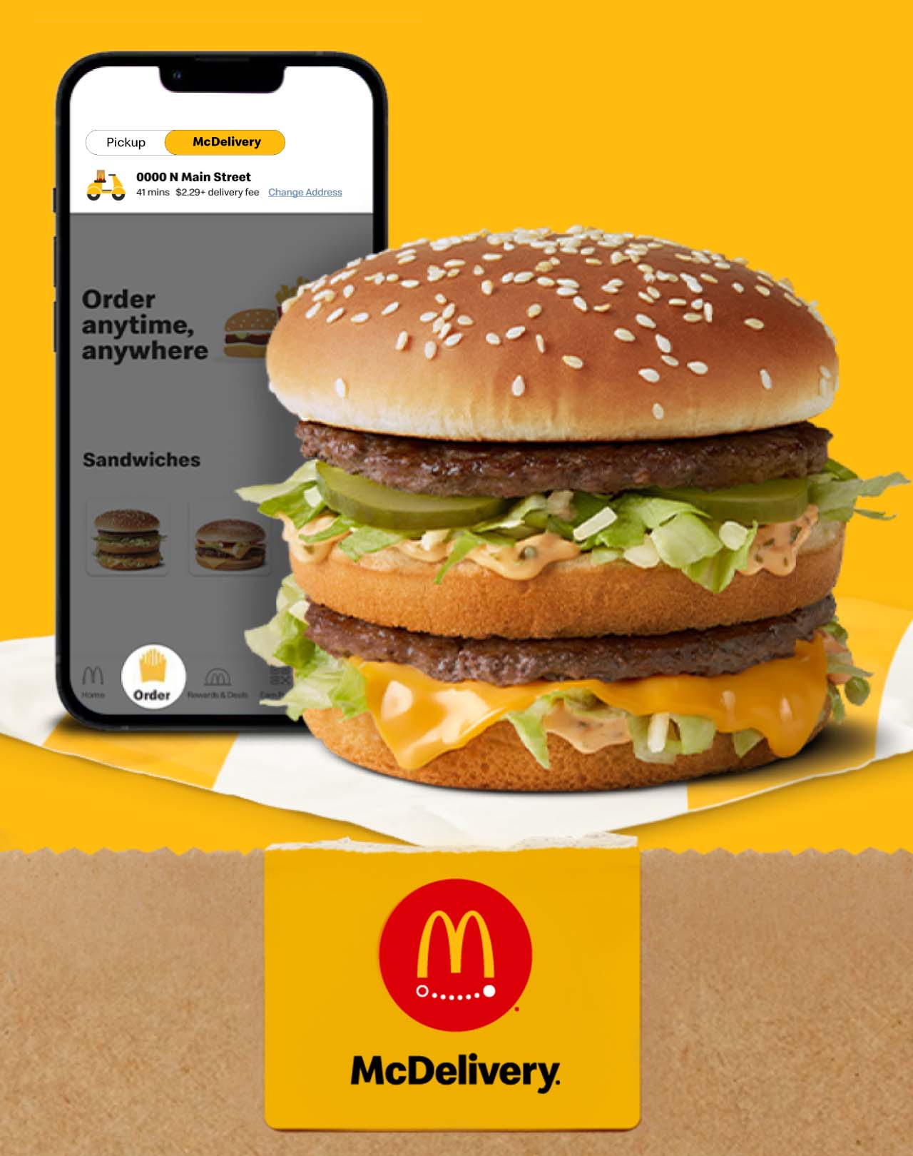 McDonald's: Now, you can earn on every McDelivery® order in our app 💯 ...