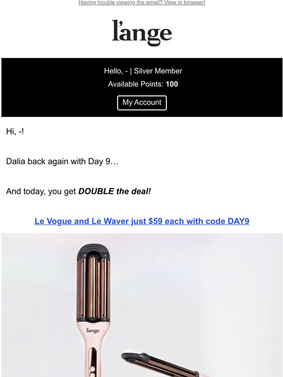 L'ange Hair: Le Vogue & Le Waver ️ Both 50% Off! | Milled