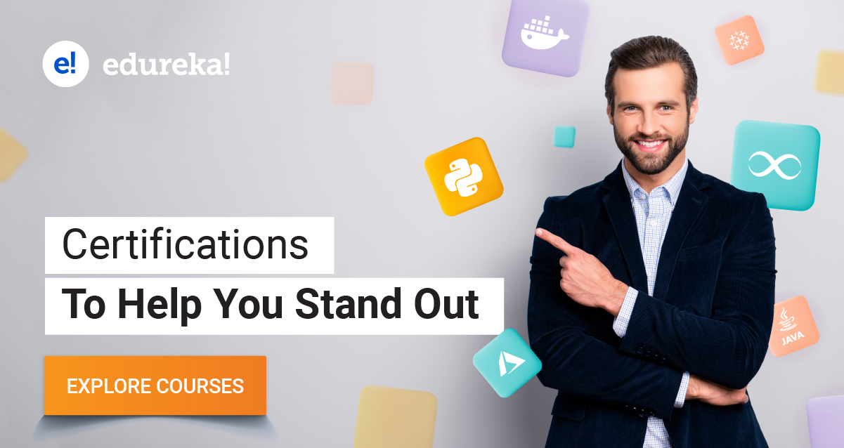 Edureka: Certifications To Help You Stand Out | Milled