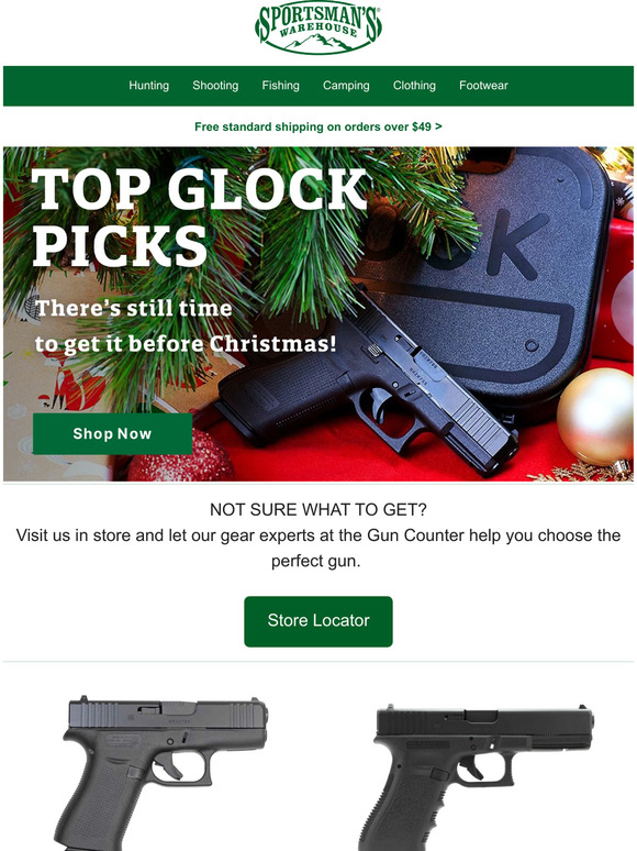 Sportsman's Warehouse: Our Top Glock Picks | Milled