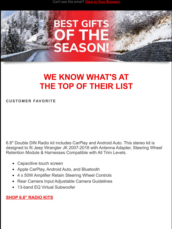 Stinger Off-Road: We Know What Is at the Top of Your Jeep’s List | Milled