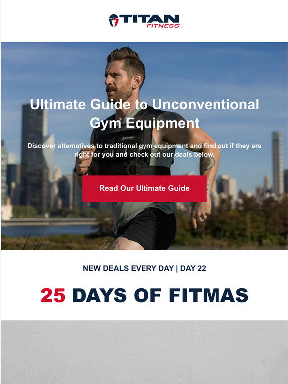 Titan: INSIDE: Ultimate Guide to Unconventional Gym Equipment | Milled