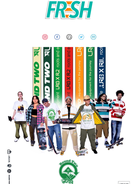 Fresh Rags: LRG x Round Two x Sean Wotherspoon "Heritage Collection ...