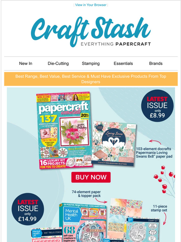 Craft Stash: 2 NEW Magazines Out Now! Including The New Mental Health ...