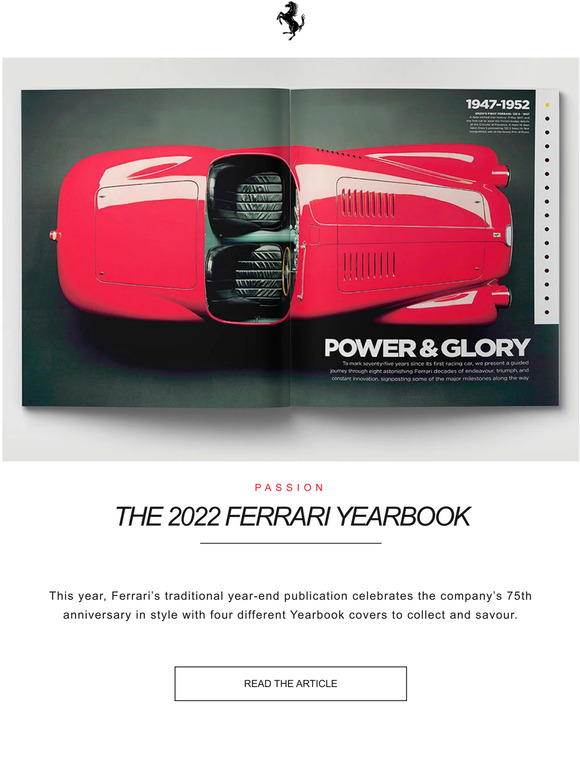 Ferrari Store: The Official Ferrari Magazine - December | Milled