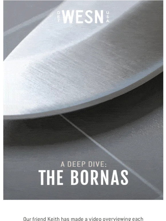 WESN: AN INSIDE LOOK: THE BORNAS | Milled