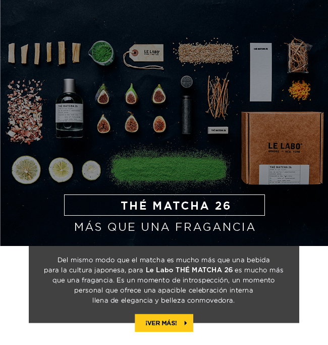 El Palacio de Hierro: Nuevo Le Labo Thé Matcha 26 | Milled