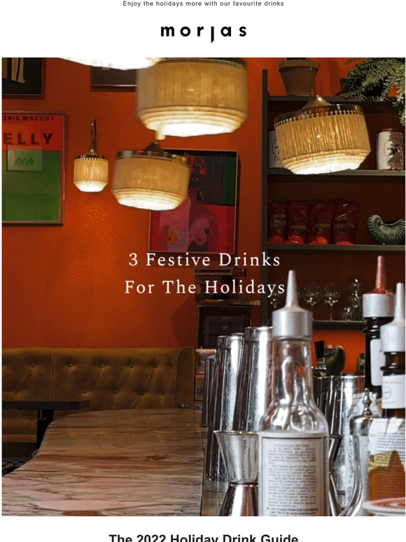 Morjas: The 2022 Holiday Drink Guide | Milled