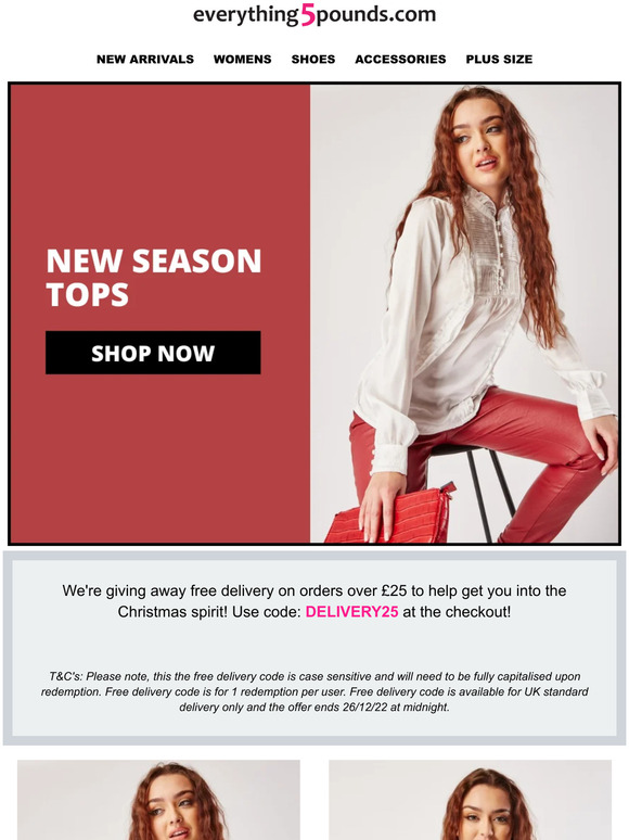 Everything5pounds: Tops for a bargain | Milled