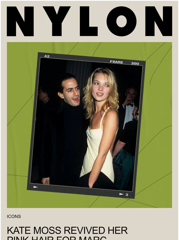 Nylon: Kate Moss Revived Her Pink Hair For Marc Jacobs | Milled