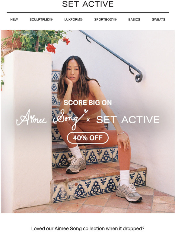 Set Active: SERIOUS SALE ON SET x @AIMEESONG | Milled