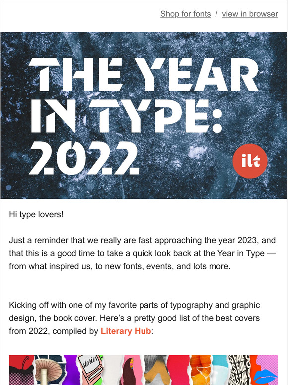 Rather Difficult Font Game: Looking back on 2022... | Milled