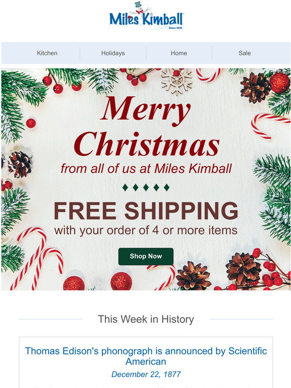 Miles Kimball: Wishing You A Very Merry Christmas | Milled