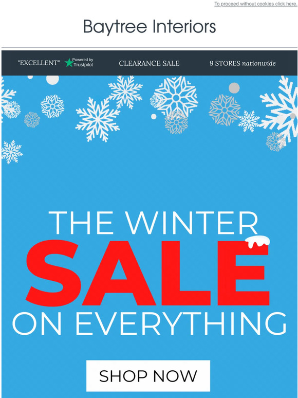 Baytree Interiors: Our Winter Sale Is Now On | Milled
