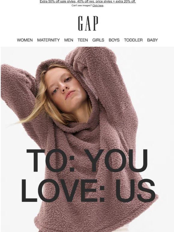 Gap: Big teddy-bear inspo | Milled