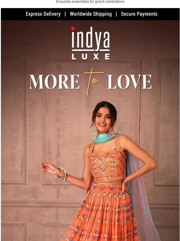 Faballey: Lehengas to Anarkalis: New Indya Luxe Arrivals You Must See💓 ...