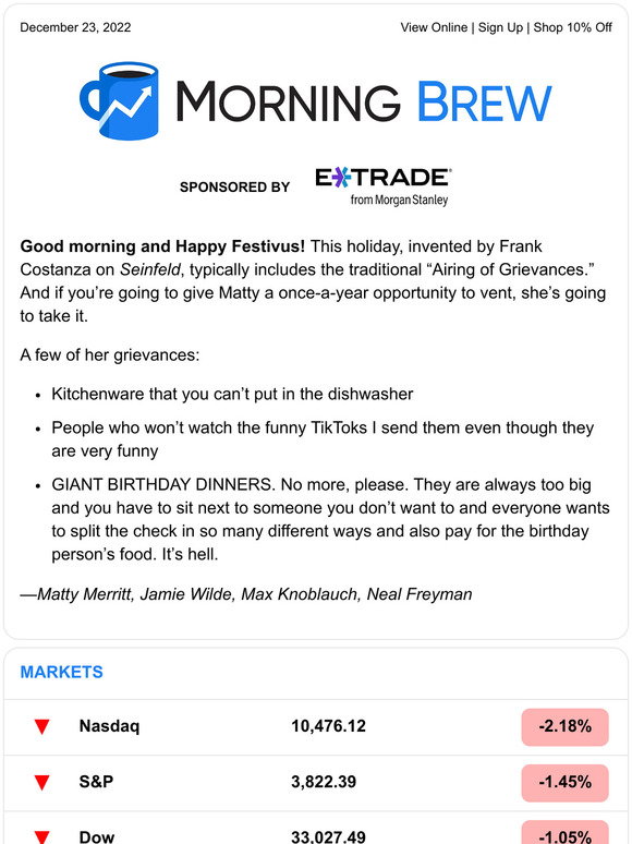 Morning Brew: ☕ Makeover | Milled