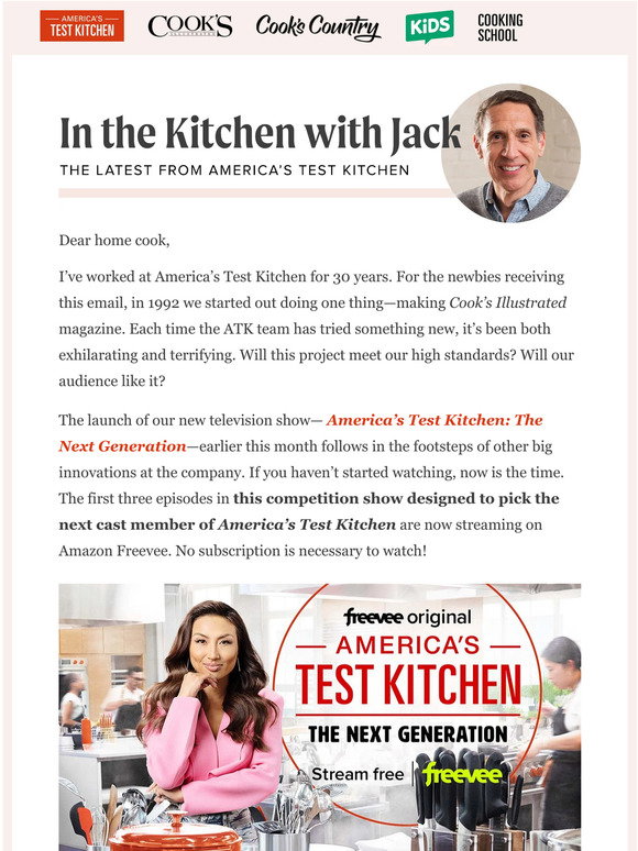 America's Test Kitchen: In the Kitchen with Jack: New TV show, new ...