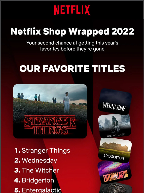 Netflix: Netflix "Wrapped" 2022 🎬 | Milled