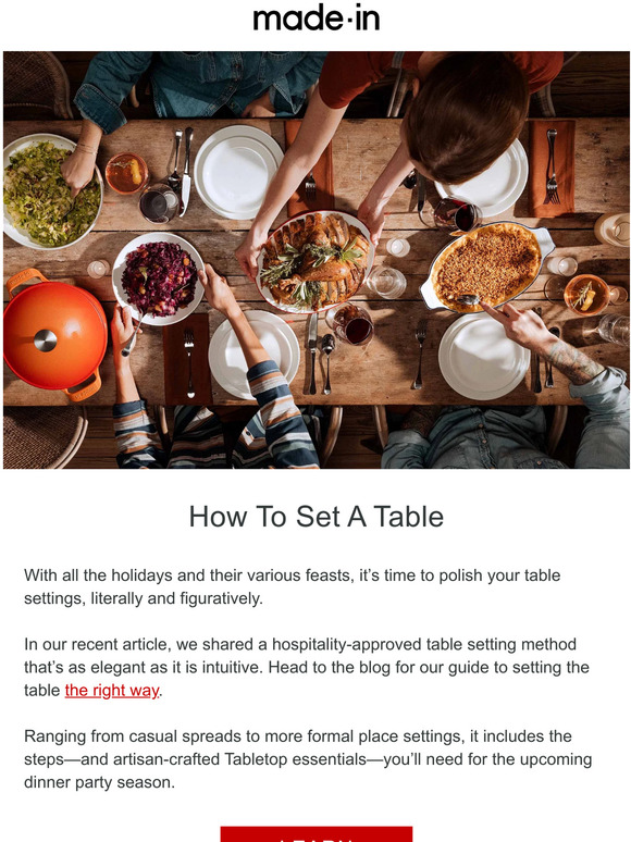 Made In: How to (Properly) Set a Table 🍽️ | Milled