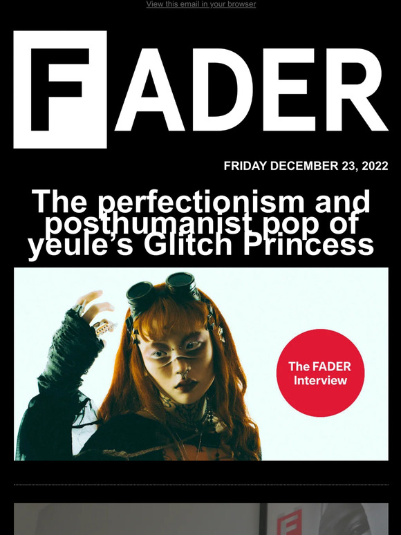The FADER: The top FADER Interview Podcast Epsodes of 2022 - Part I ...