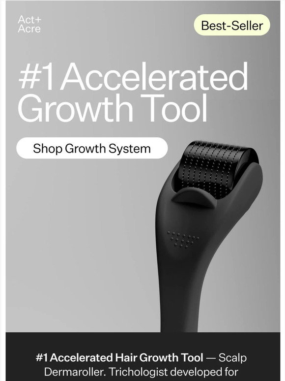 Act + Acre: Hair Growth in 6-8 Weeks 🌱 | Milled