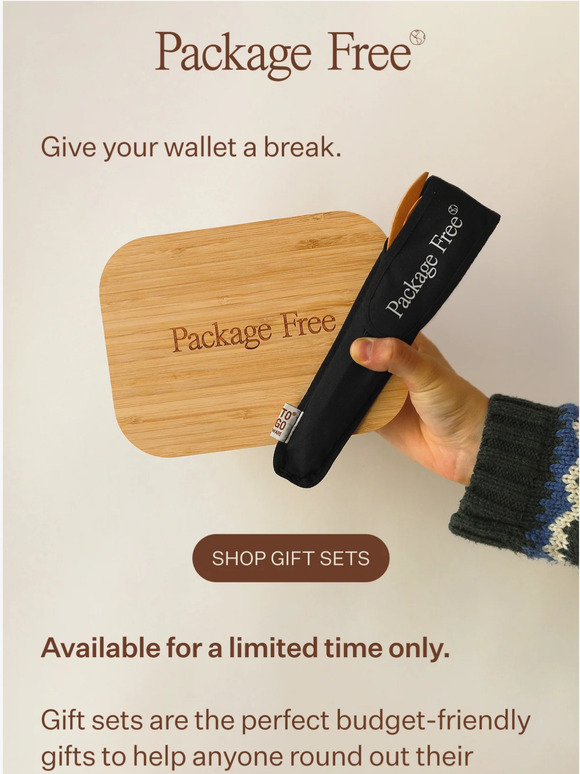 Package Free: Gift sets available for a limited time only! | Milled