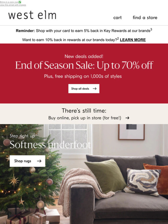 West Elm: Warm up any room in 1 easy step | Milled