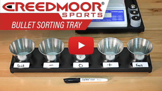Creedmoor Sports: New Product! Bullet Sorting Tray by Creedmoor Sports ...