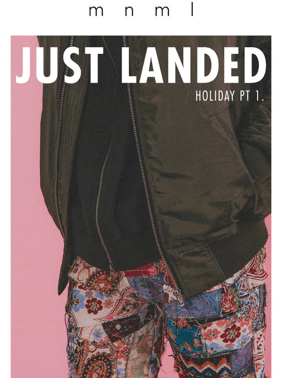 mnml: Holiday Drop 1 is here | Milled