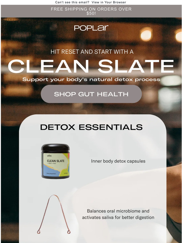 Poplar: How to start 2023 with a clean slate 🌬️ | Milled