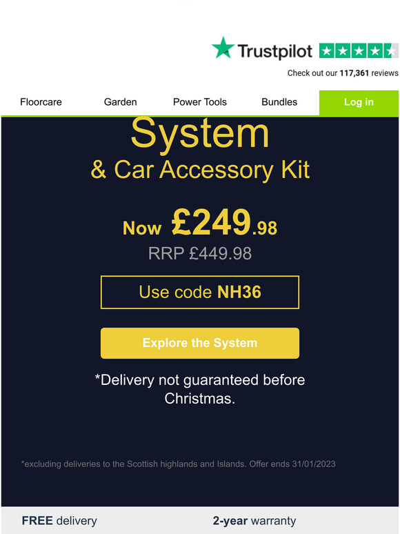 Gtech.co.uk: Give the gift of Gtech with £200 off our System & Car Kit ...