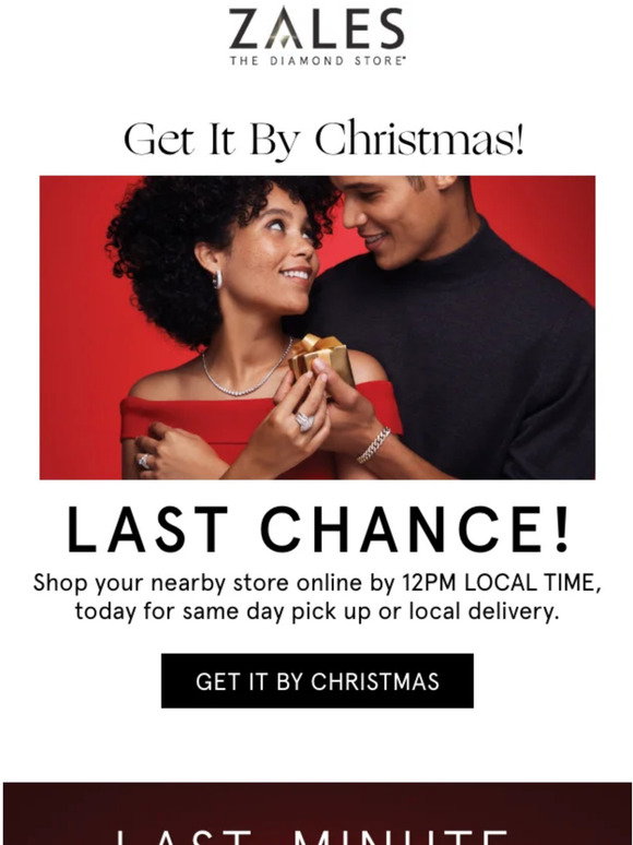 Zales: Don’t let the ️ stop you from gifting! Order by 12PM Today to ...