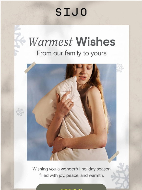 Olive Wren French Linen Bedding: Merry Christmas! 🎅🏻 | Milled