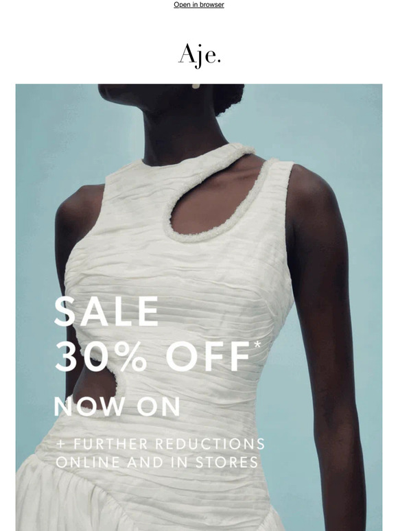 Aje: 30% Off | The Aje Sale Now On | Milled