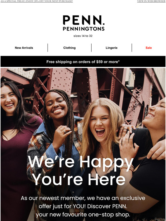 Penningtons: Hey Hey Welcome! Here's our Gift To You | Milled