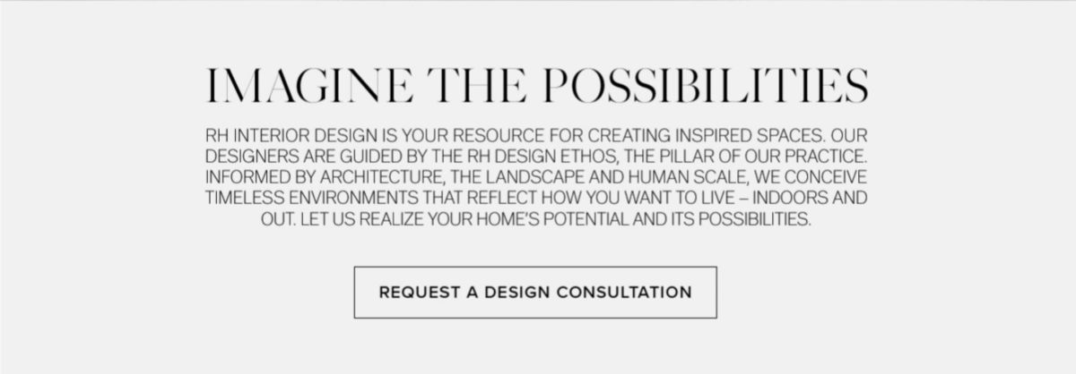 Restoration Hardware: The Davos Collection. Designed by Harrison ...