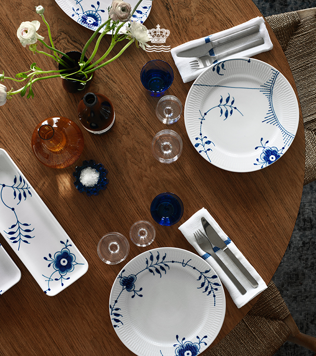 Royal Copenhagen: For lovers of Blue Fluted Mega and Black Fluted Mega ...