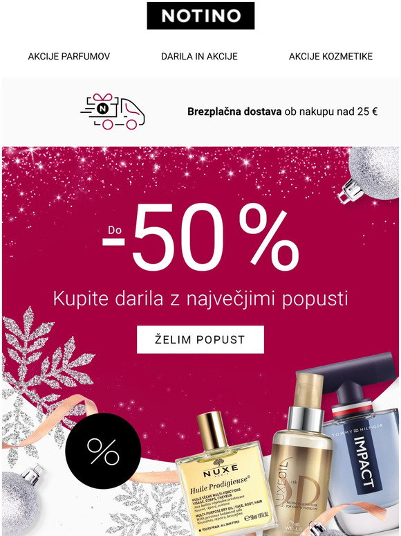notino.pt: Vas pod božičnim drevesem ni pričakalo vse, kar ste si ...