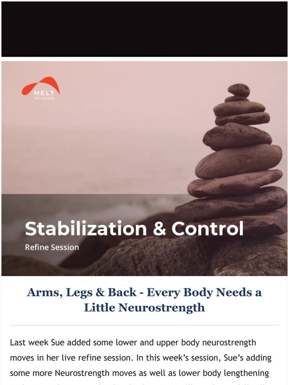 MELT Method: NeuroStrength Moves and Low Back Pain Relief | Milled