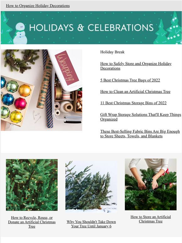 Better Homes and Gardens: Why You Shouldn't Take Down Your Tree Until ...