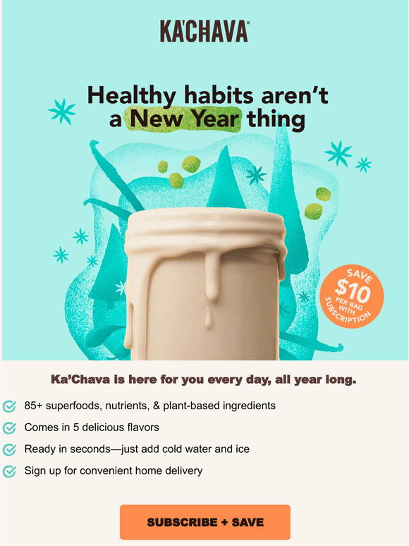 Ka'Chava: Make healthy living in 2023 easy with Ka’Chava. | Milled