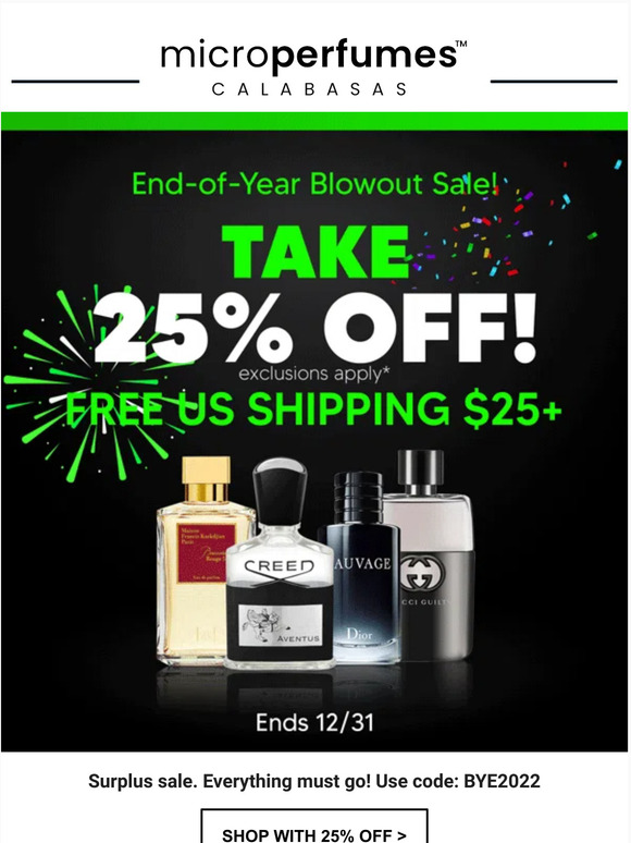 MicroPerfumes: 🔻🔻🔻 Year End Surplus Sale is HERE!!! 🔻🔻🔻 | Milled