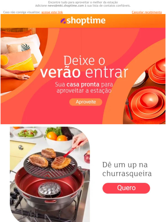 Shoptime: Deixa o verão entrar: sua casa em clima de férias 🏖️ | Milled