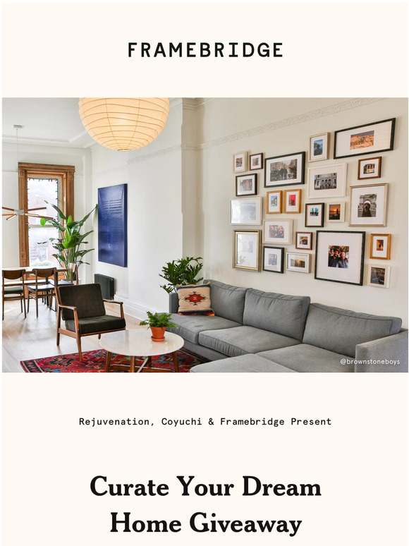 Framebridge: Enter to win 👉 | Milled